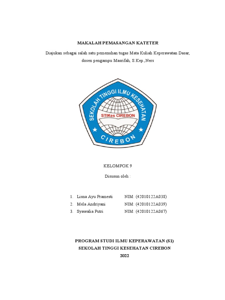 Makalah Pemasangan Kateter-1 | PDF