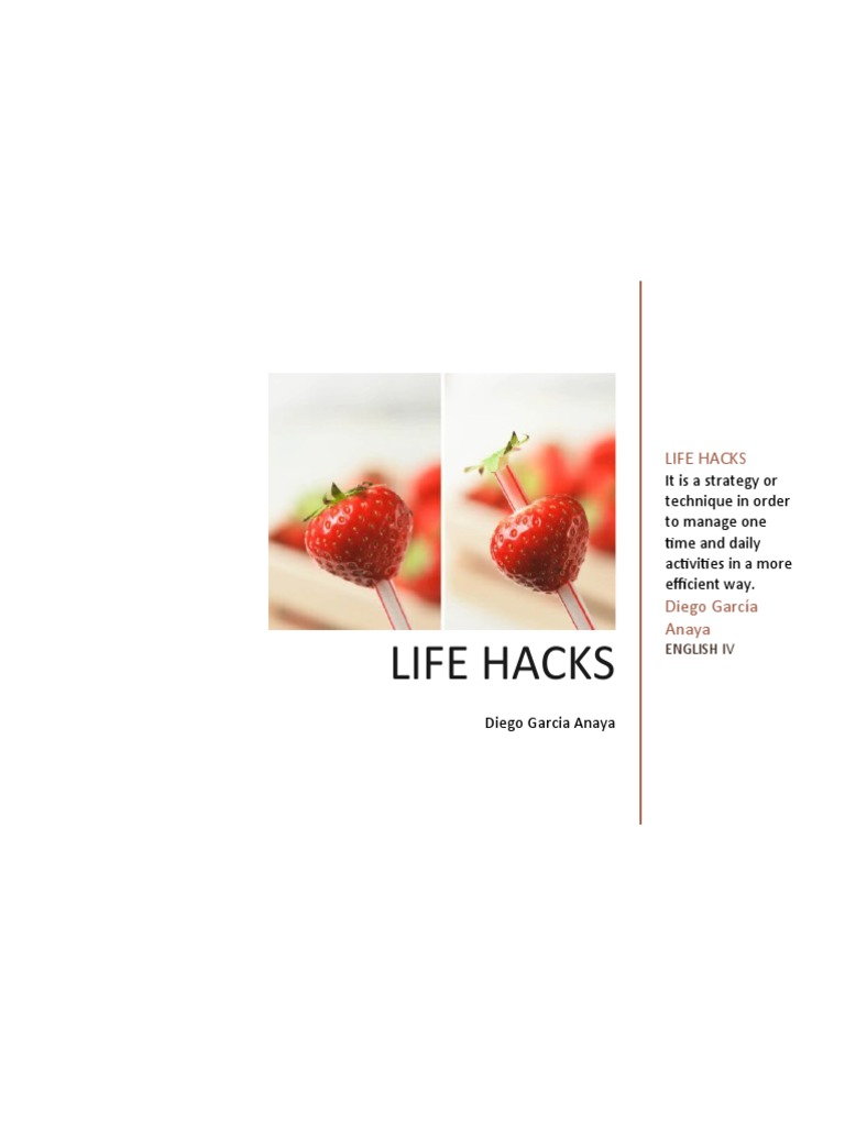 Life Hacks | PDF