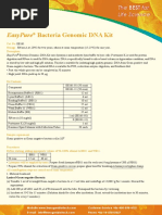 CTAB DNA Extraction Method | PDF