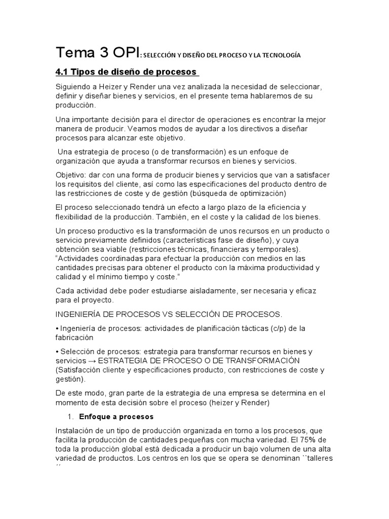 Tema 3 OPI | PDF | Calidad (comercial) | Robot