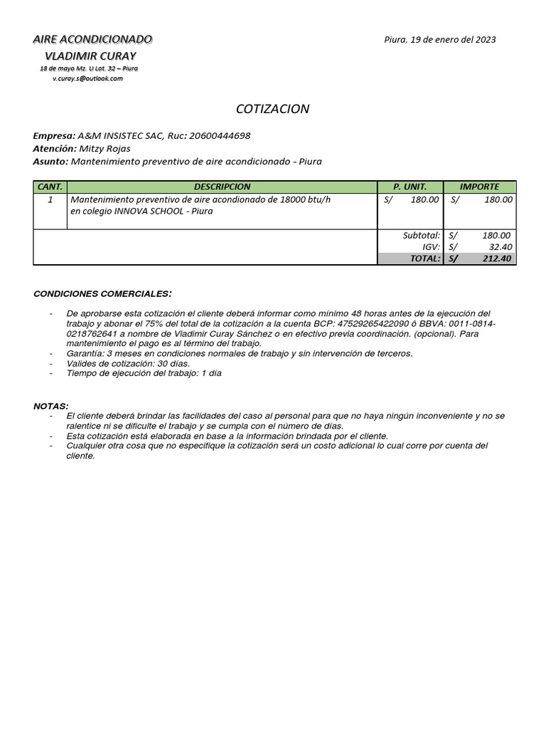 Mant. Prev. AA Innova School PDF | PDF