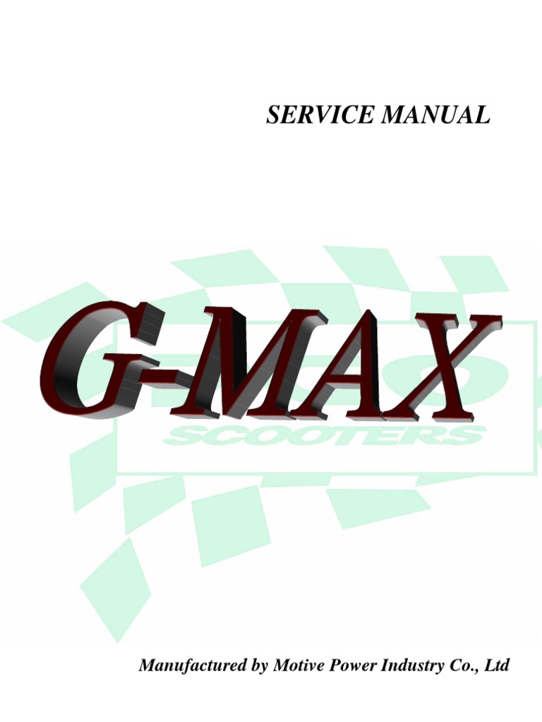 Gmax Service Manual | PDF | Internal Combustion Engine | Carburetor