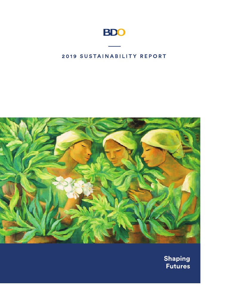 BDO-2019-Sustainability Report PDF | PDF | Sustainability | Banks