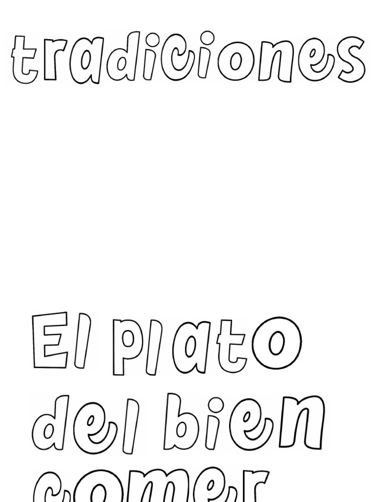 Letras Tradiciones | PDF