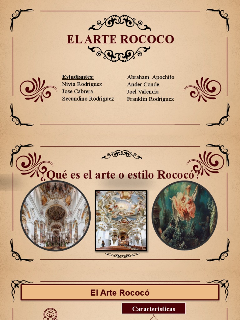 Arte o Estilo Rococo (II EDIF.) | PDF | Las artes | Arte occidental