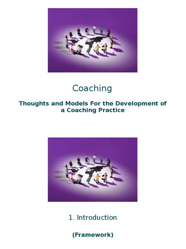 Coaching Practice Development Guide | PDF | Self Awareness | Emotional ...