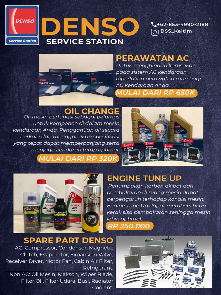 Denso: Perawatan Ac | PDF