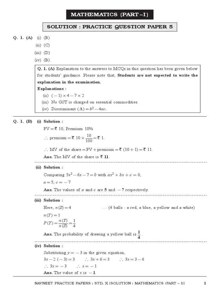 D0679MA1-Ans-5 - 2023-03-12T233646.156 PDF | PDF | Division (Mathematics) | Equations