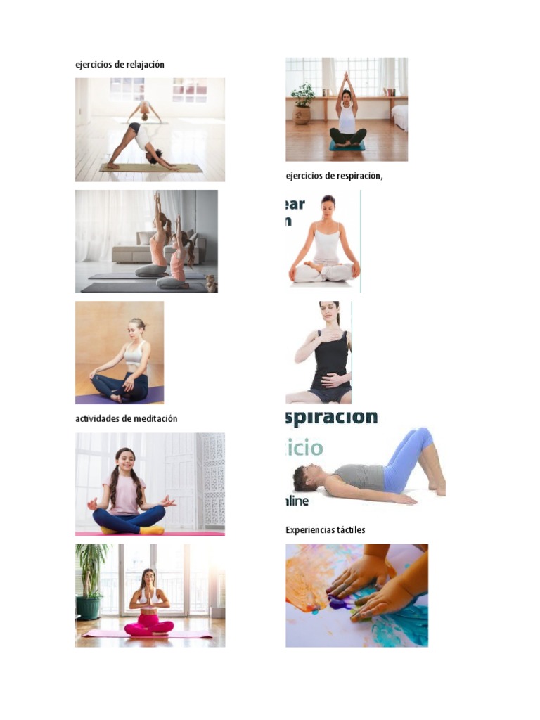 Ejercicios de Relajación | PDF