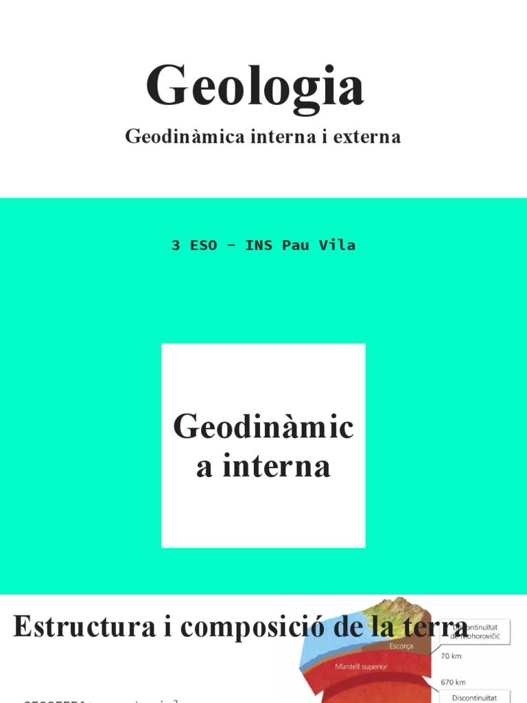 Geologia 3ESO | PDF