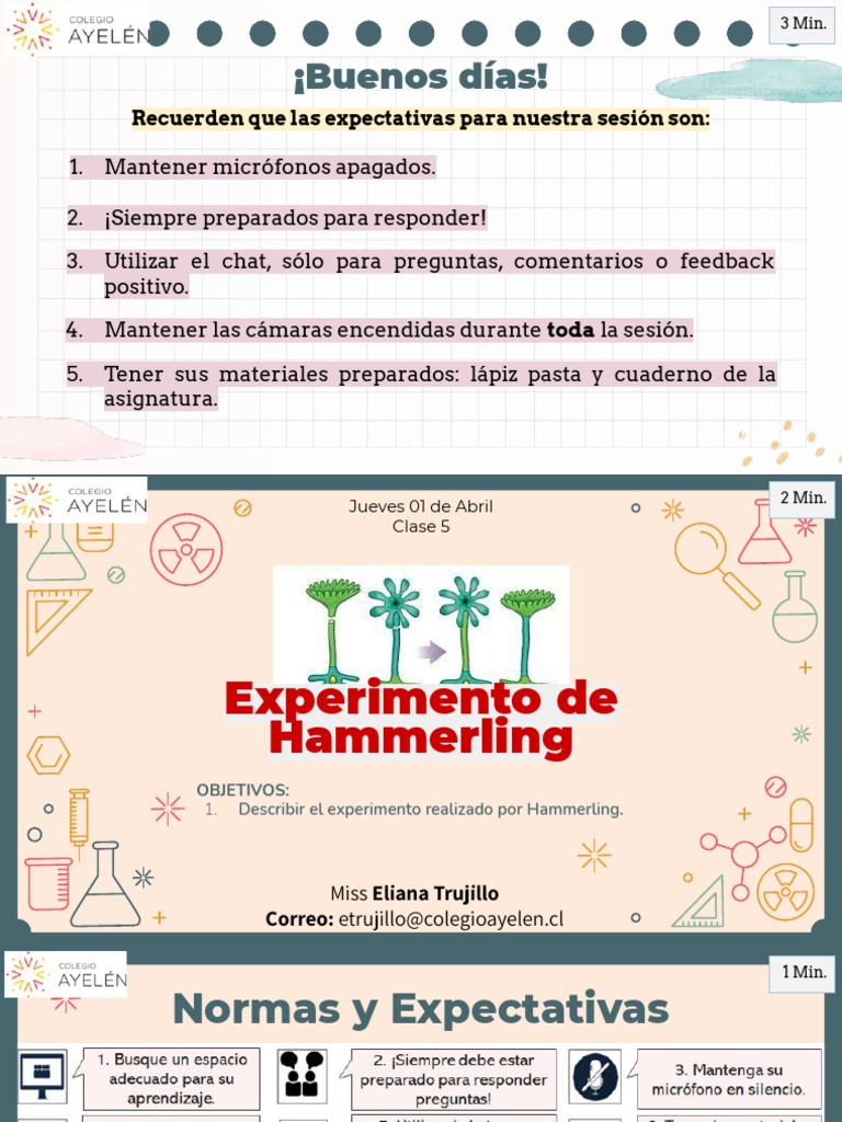 Experimento de Hammerling con Acetabularia | PDF | Biología