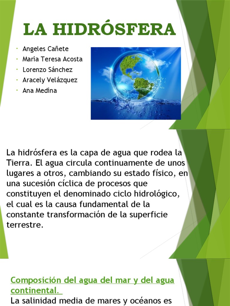 HIDROSFERA | PDF