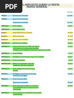 Cuadro Sinoptico Isr Estructura | PDF | Impuesto sobre la renta | Economias