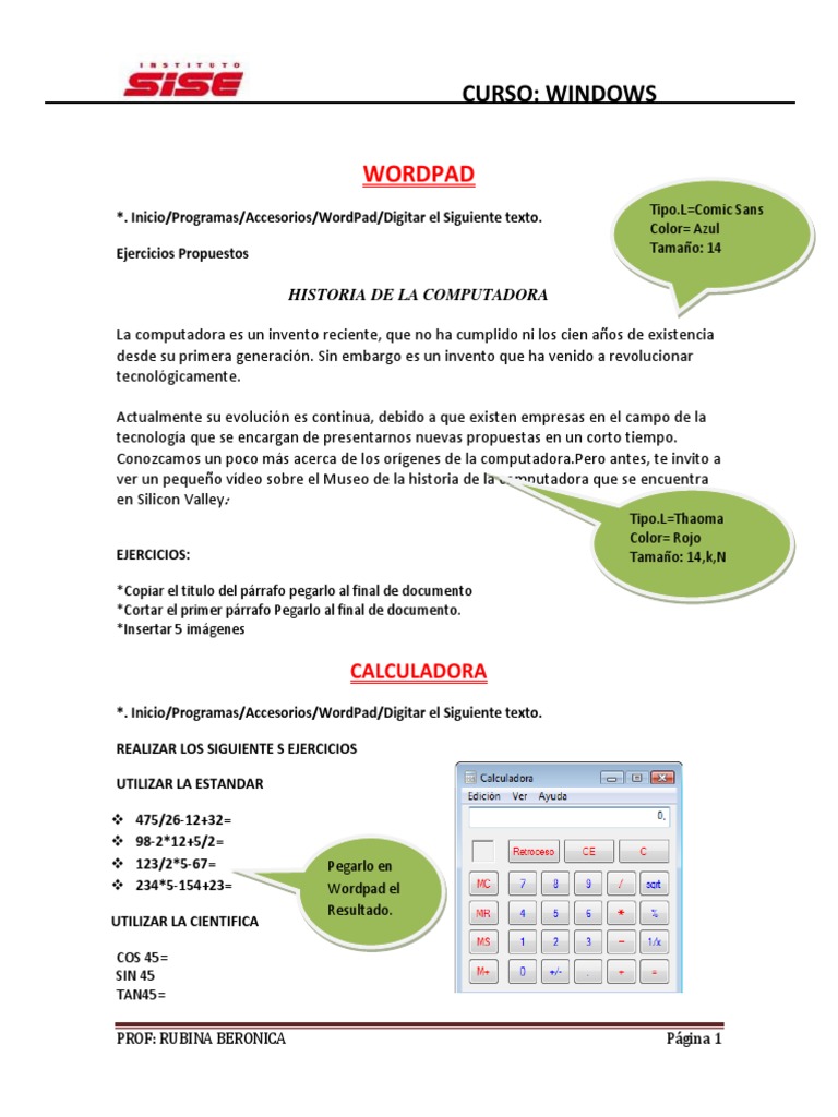 Ejercicio Windows 2 PDF | PDF | Familias de sistemas operativos | Software