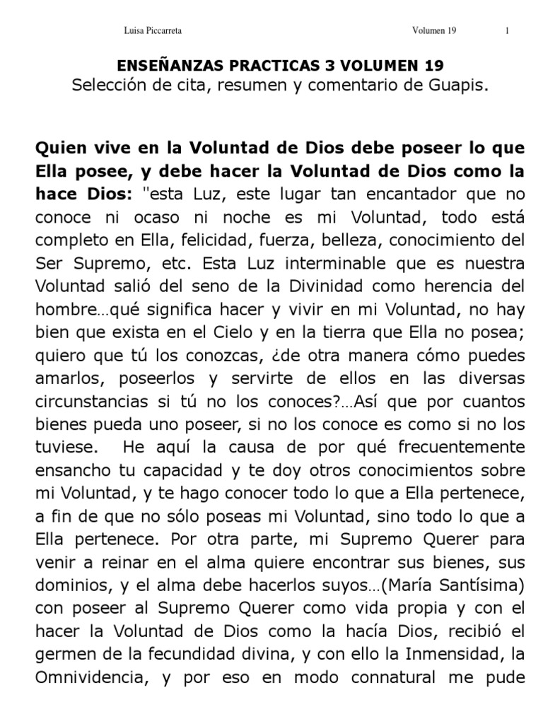 En. Pract. 3 - V-19 PDF | PDF | Dios | Amor