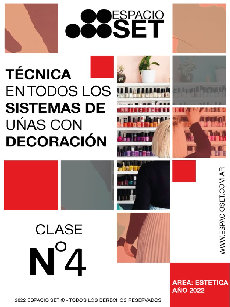 Espacio Set - Clase N°4-Tec en Todos Los Sistemas de Uñas 2022 | PDF | Clavo (anatomía)