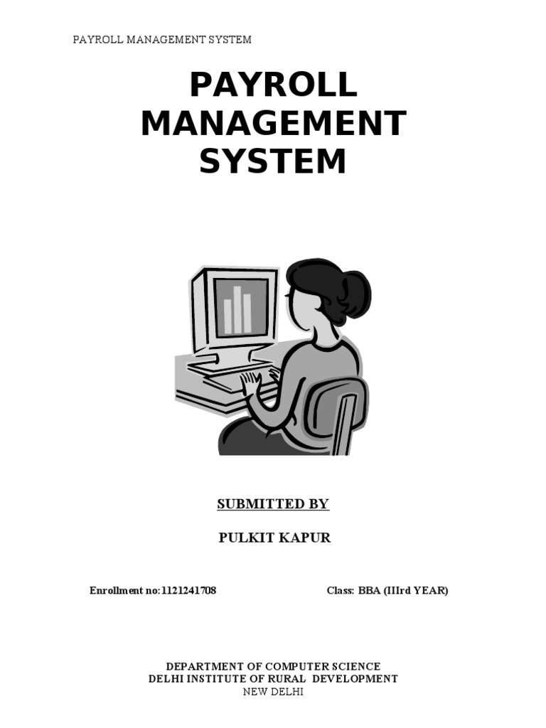 Payroll Management System | PDF | Feasibility Study | Basic