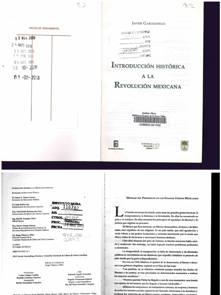 Garciadiego - Introducción Histórica A La Revolución Mexicana | PDF
