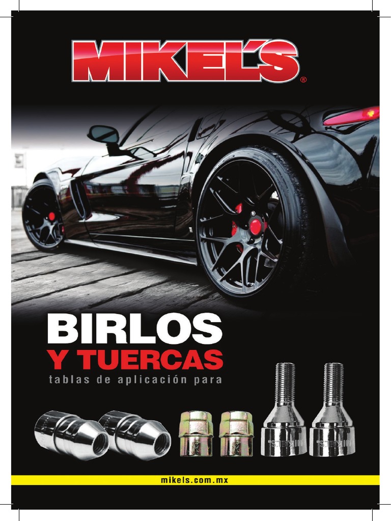 Tablas Aplicacion Birlos 5 | PDF | Vehículos de ruedas | Fabricantes de ...