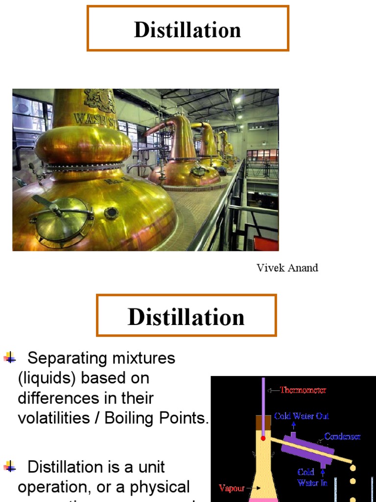 Distillation | PDF | Distillation | Separation Processes