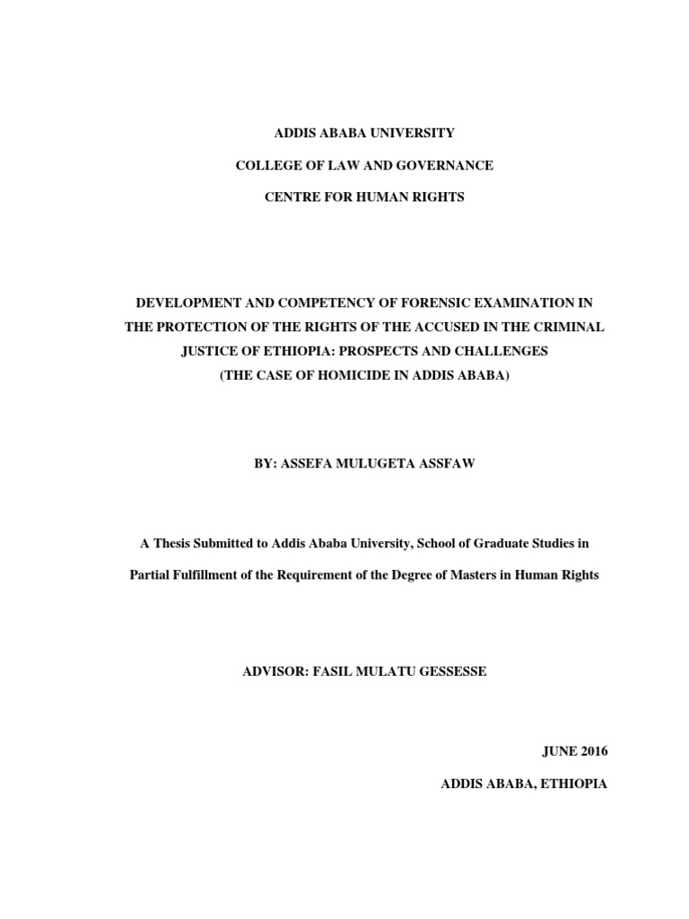 Assefa Mulugeta | PDF | Forensic Science | Fingerprint