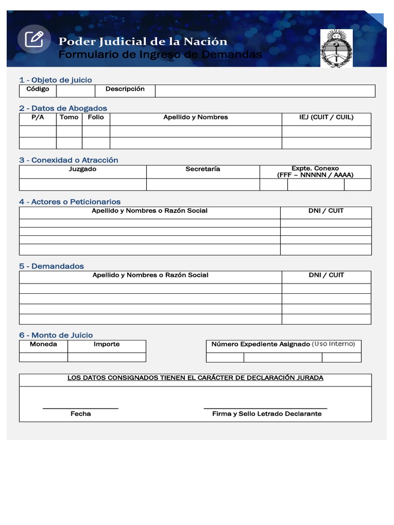 FORMULARIO Laboral | PDF
