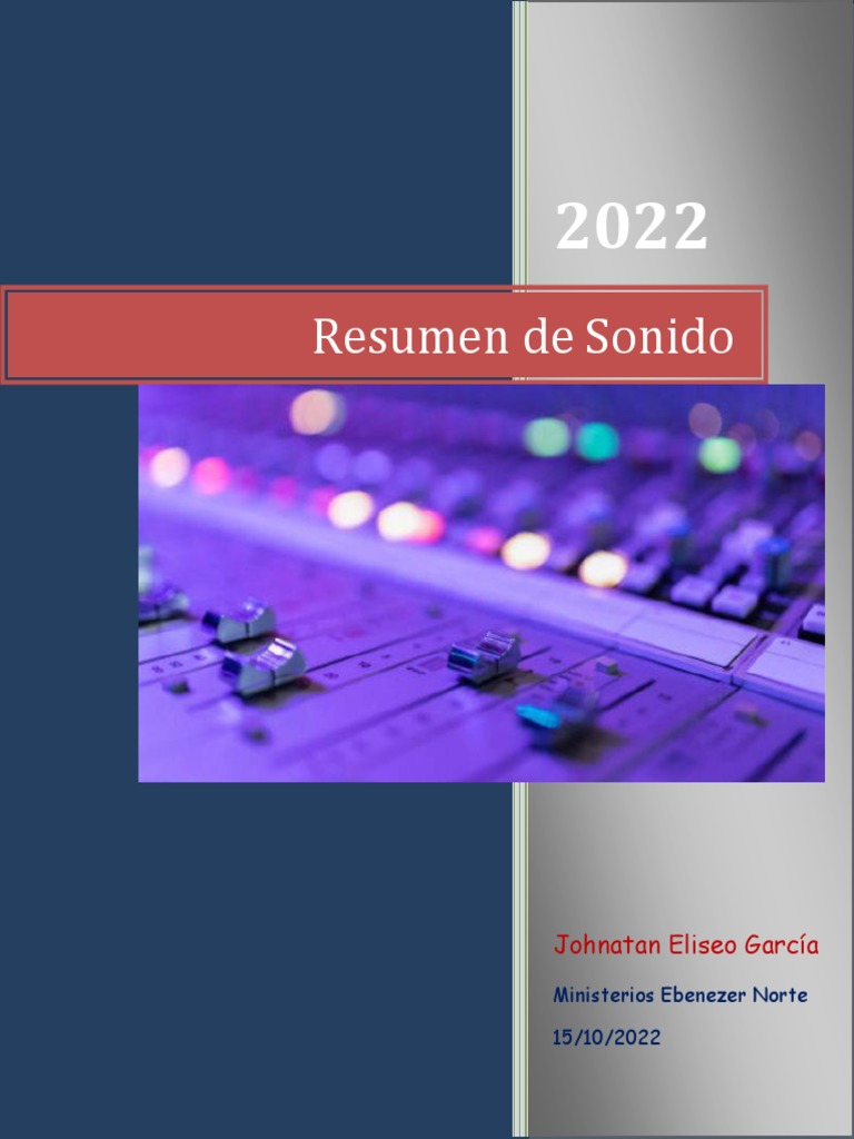 Resumen Sonido PDF | PDF