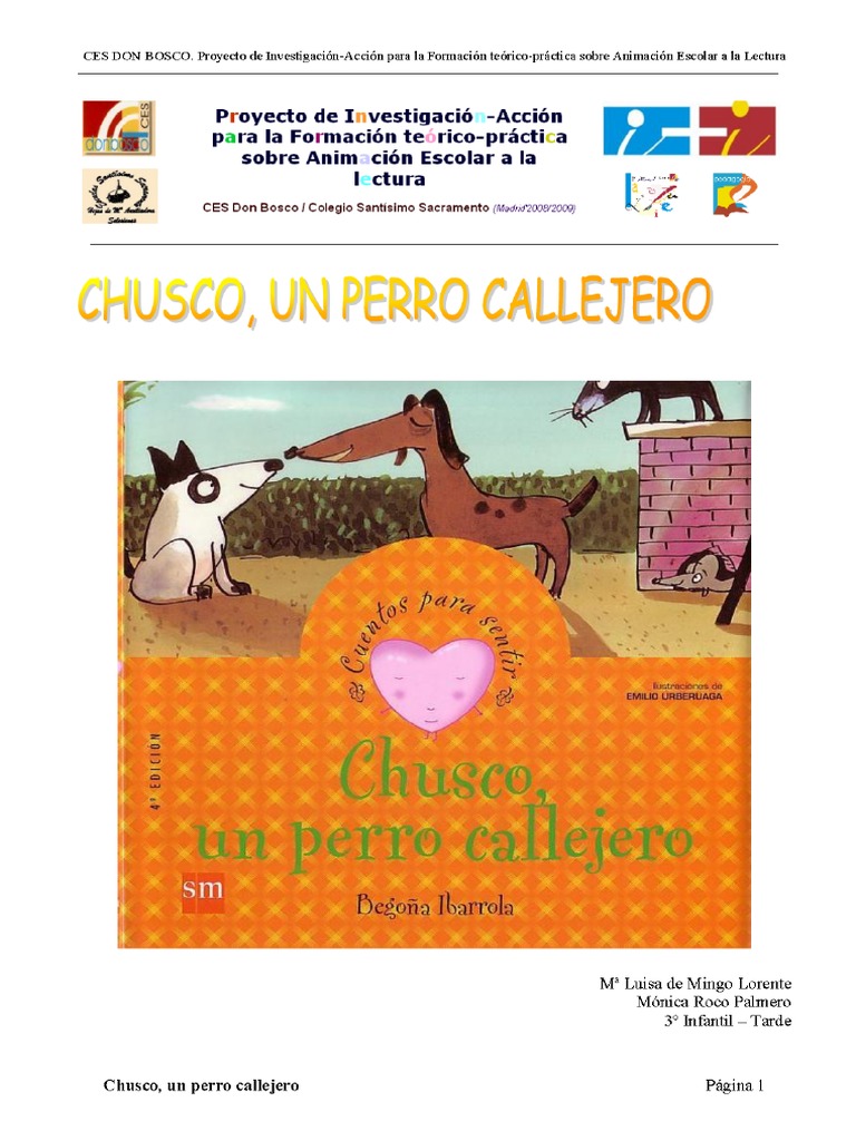 Chusco, Un Perro Callejero - Begoña Ibarrola | PDF