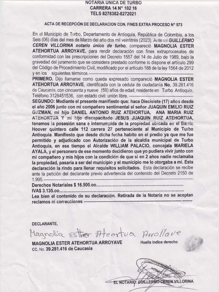 Acta de Recepcion PDF | PDF