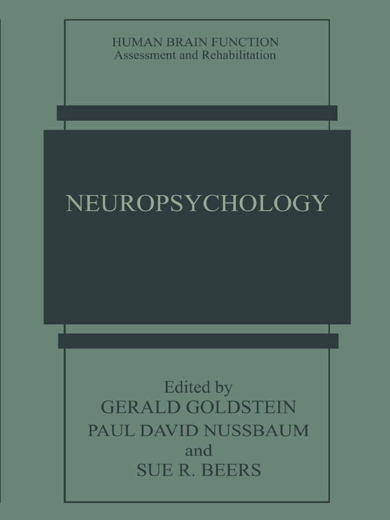 Neuropsychology (PDFDrive) PDF | PDF | Neuropsychology | Mental Disorder