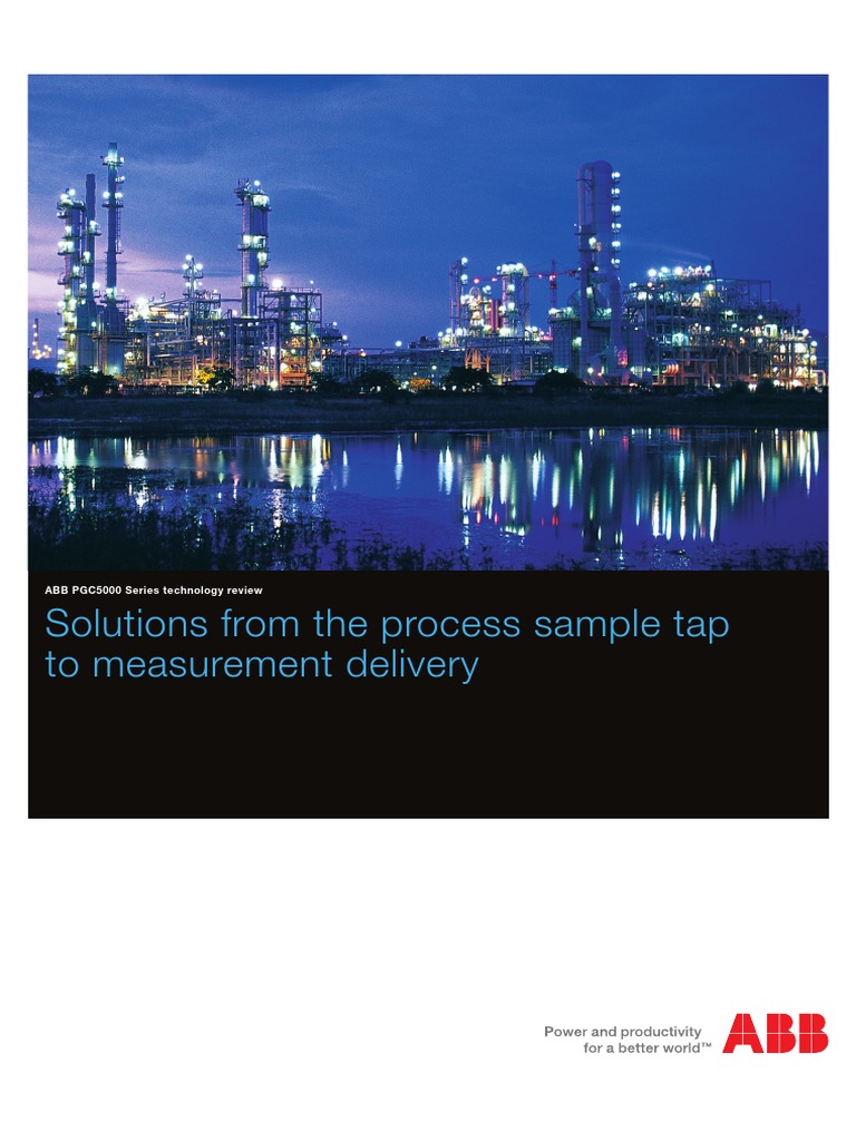 ABB PGC5000 Series (Hi Res) | PDF | Gas Chromatography | Valve