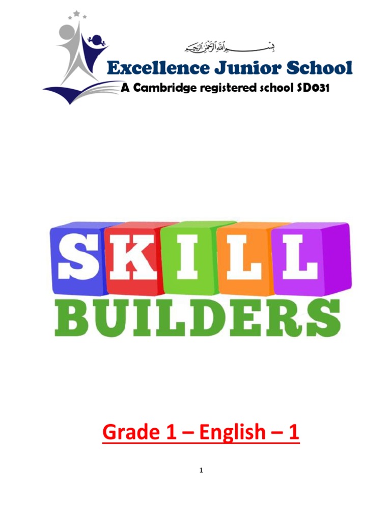 Grade 1 English Skills Workbook | PDF