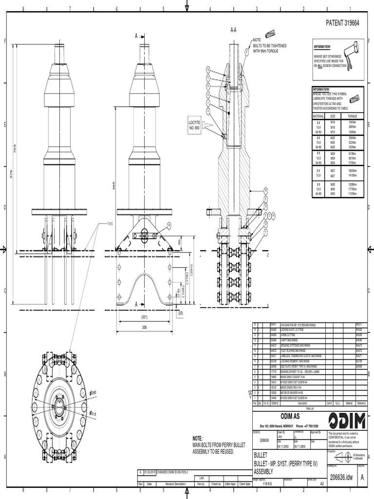 Bullet Assembly Parts and Instructions | PDF | Screw | Mechanical ...