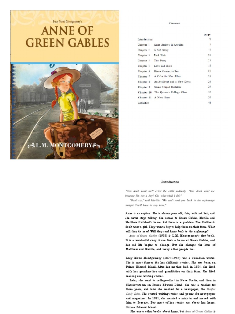 Reader Anne of Green Gables | PDF | Anne Of Green Gables