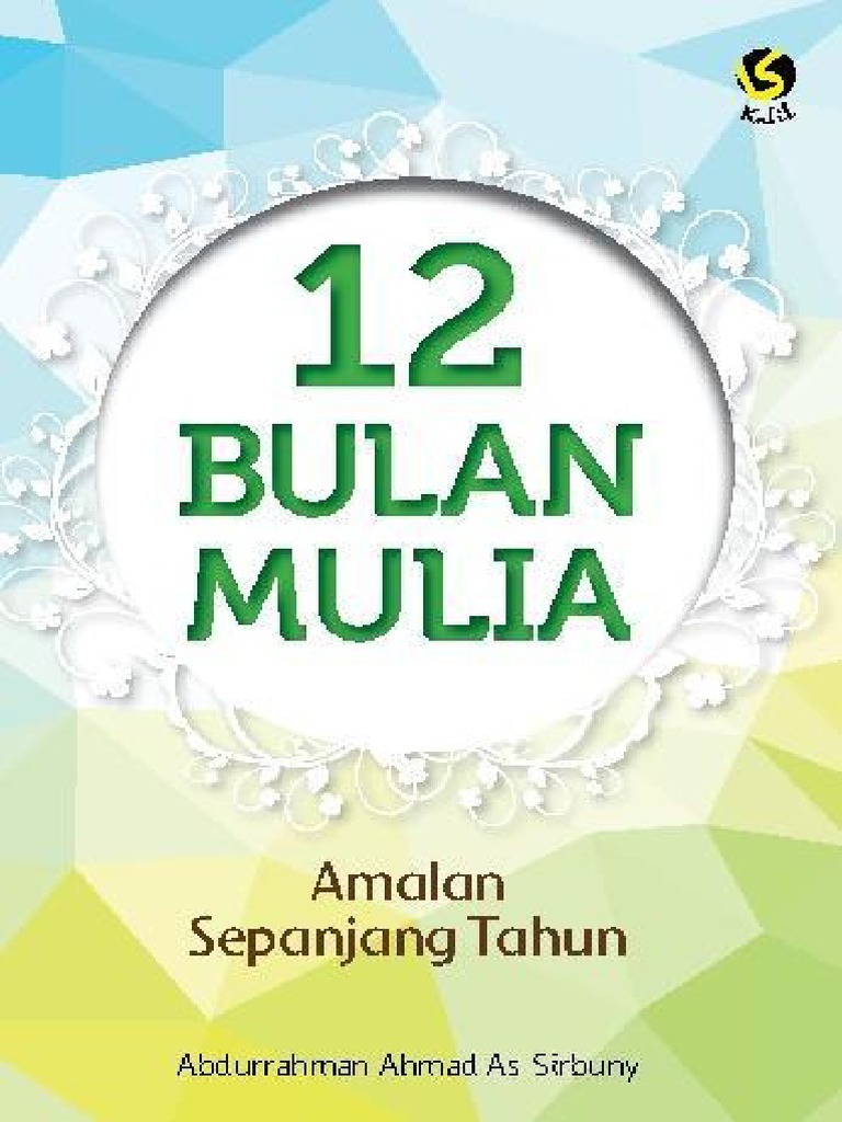 12 Bulan Mulia Amalan Sepanjang Tahun Pdf Pdf
