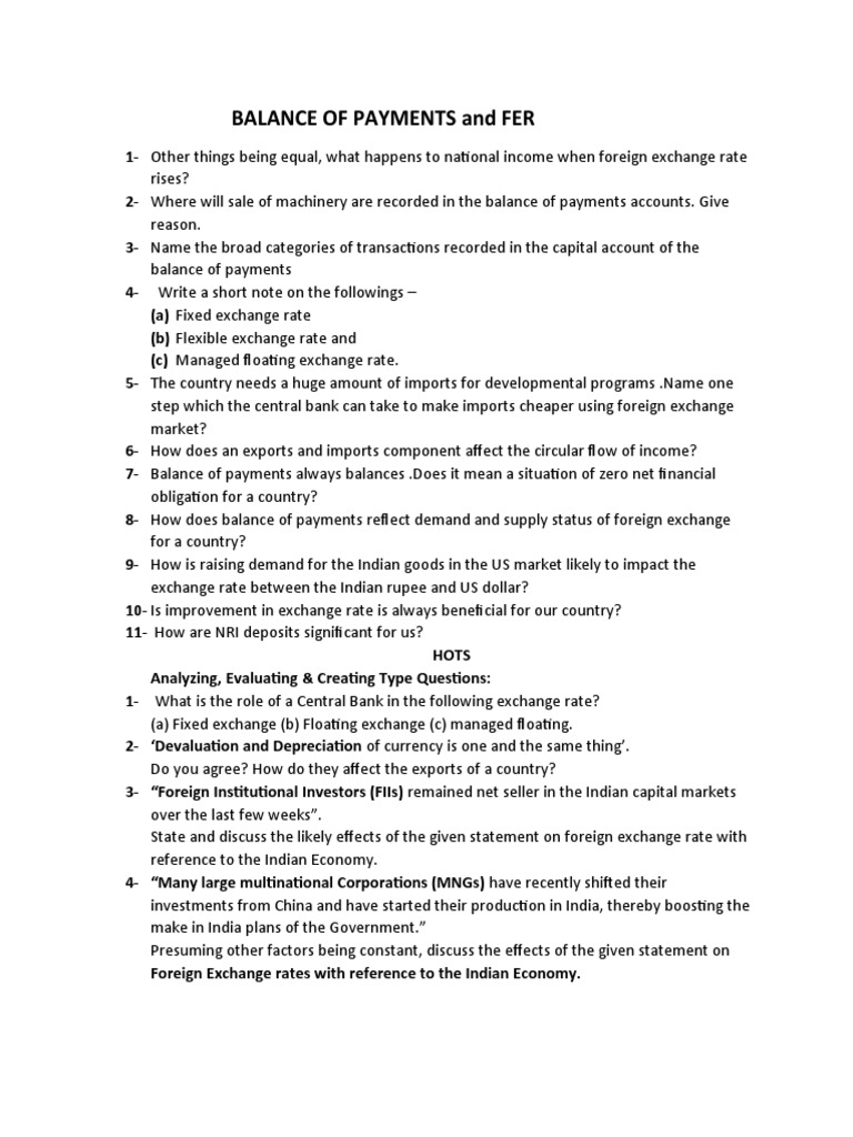 BALANCE OF PAYMENTS and FER - 2891945 - 2023 - 02 - 16 - 00 - 21 | PDF ...