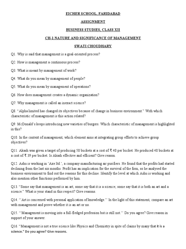 Assignment Xii, L1 | PDF | Cognition | Economies