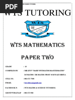 Grade 12 Analytical Geometry Guide | PDF
