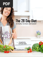 The 28 Day Diet | PDF | Meal | Salad