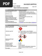 Hoja de Seguridad: Trapos Contaminados | PDF | Contaminación | Agua