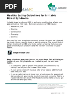Modified Fibre Diet For The Prevention of Bowel Obstruction: My ...