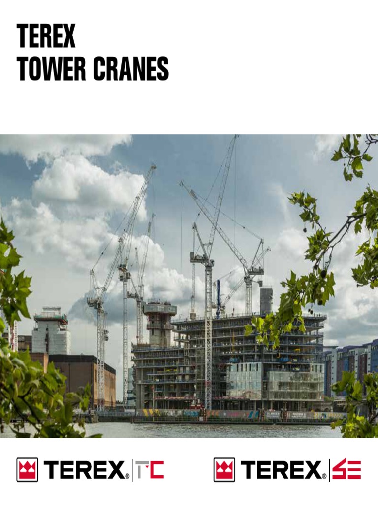 Tower-Cranes Range-Brochure A4 en PDF | PDF | Crane (Machine) | Elevator