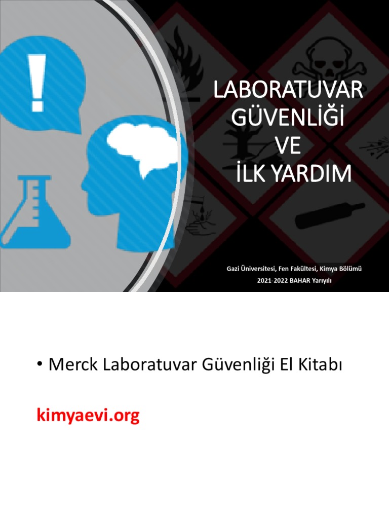 Laboratuvar Guvenligi Sunum PDF | PDF