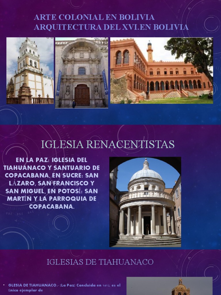 ARQUITECTURA Colonial de Bolivia | PDF | Barroco | Diseño arquitectonico