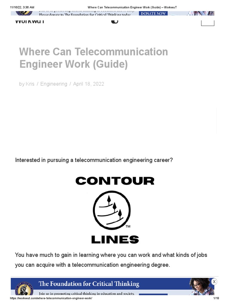 Career Paths for Telecom Engineers | PDF | Telecommunications ...