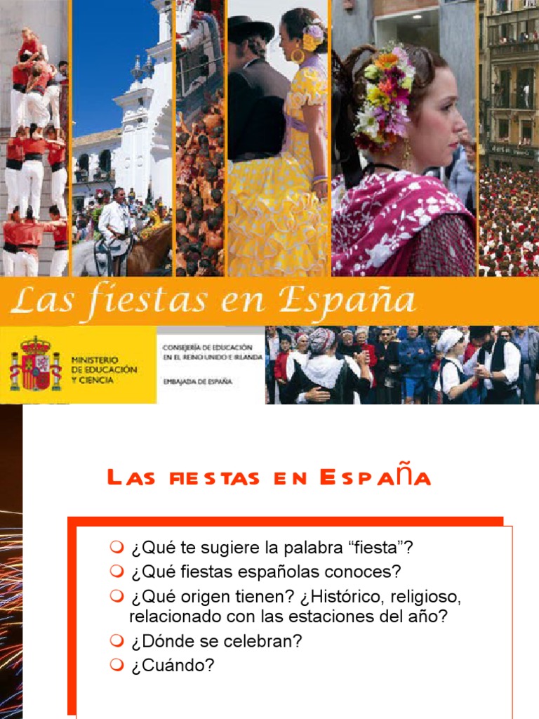 Las Fiestas en España | PDF | Reyes Magos | Fiestas cristianas y días ...