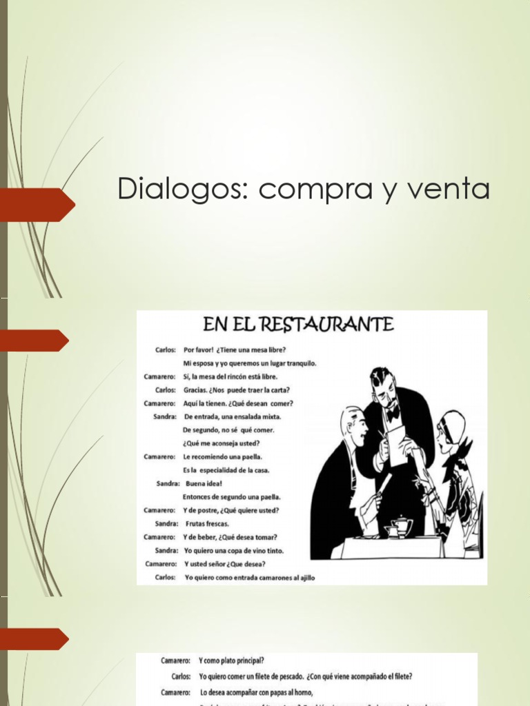 Dialogos Compra y Venta | PDF