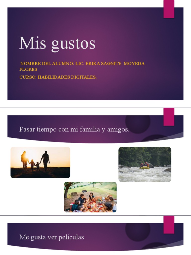 Mis Gustos HABILIDADES DIGITALES | PDF