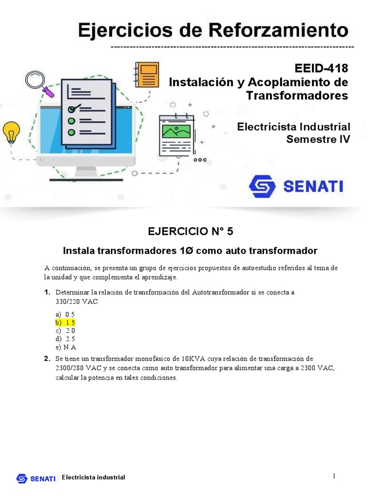 Eeid Eeid-418 Ejercicio T005 | PDF