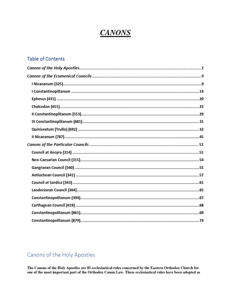 Canons | PDF | Bishop | Ordination